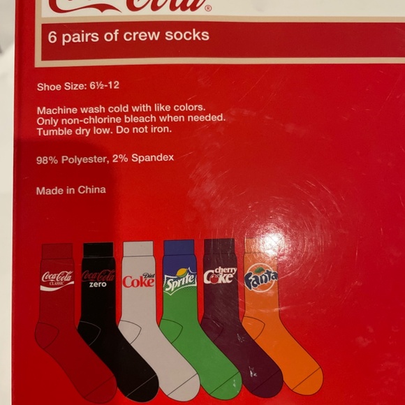 Coca Cola | Underwear & Socks | Cocacola Classic Zero Diet Cherry Coke ...